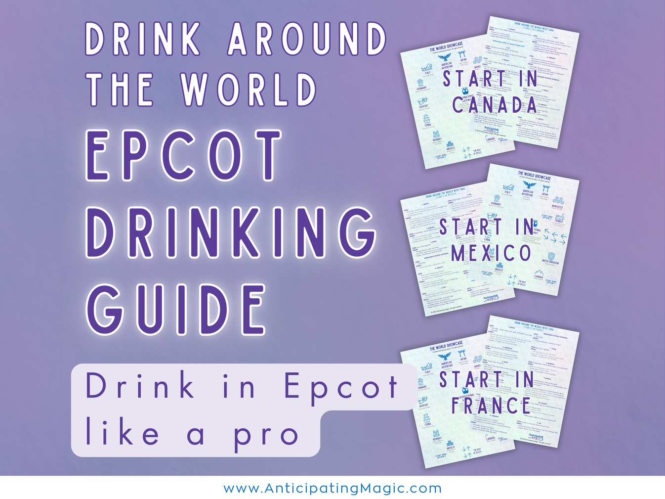 How to Drink in Epcot: Drink Around the World in Disney Like a Pro ...