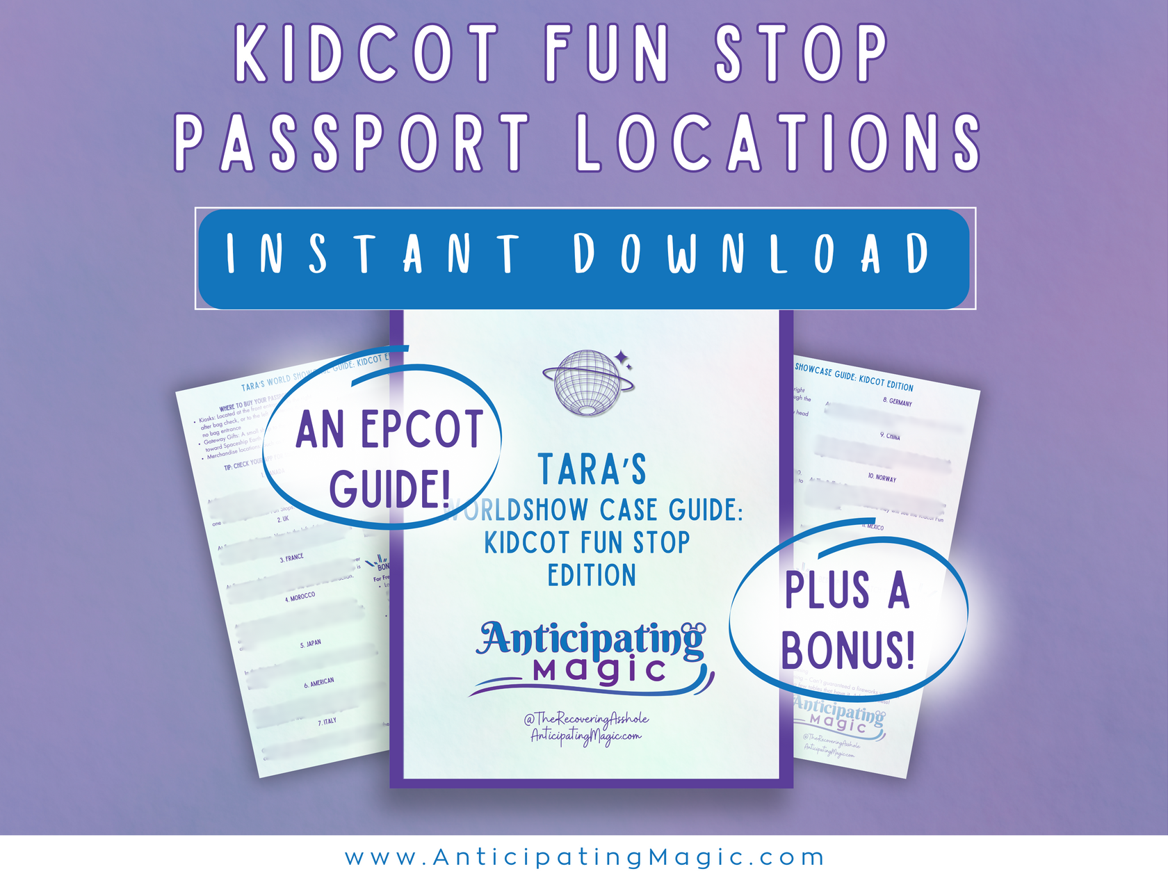 Kidcot Locations: Get your Passport Stamped in Epcot's World Showcase ...